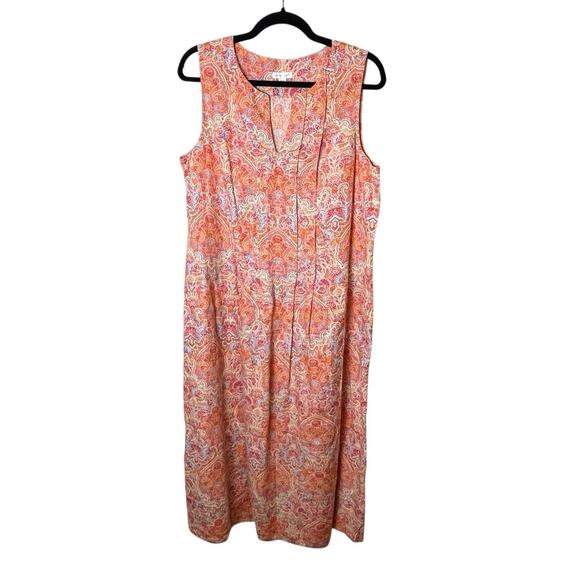 J. Jill | Dresses | Love Linen Jjill Women Size M Sleeveless Shift ...
